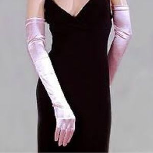 gloves | Accessories | New Costume Pink Satin Opera Gloves | Poshmark